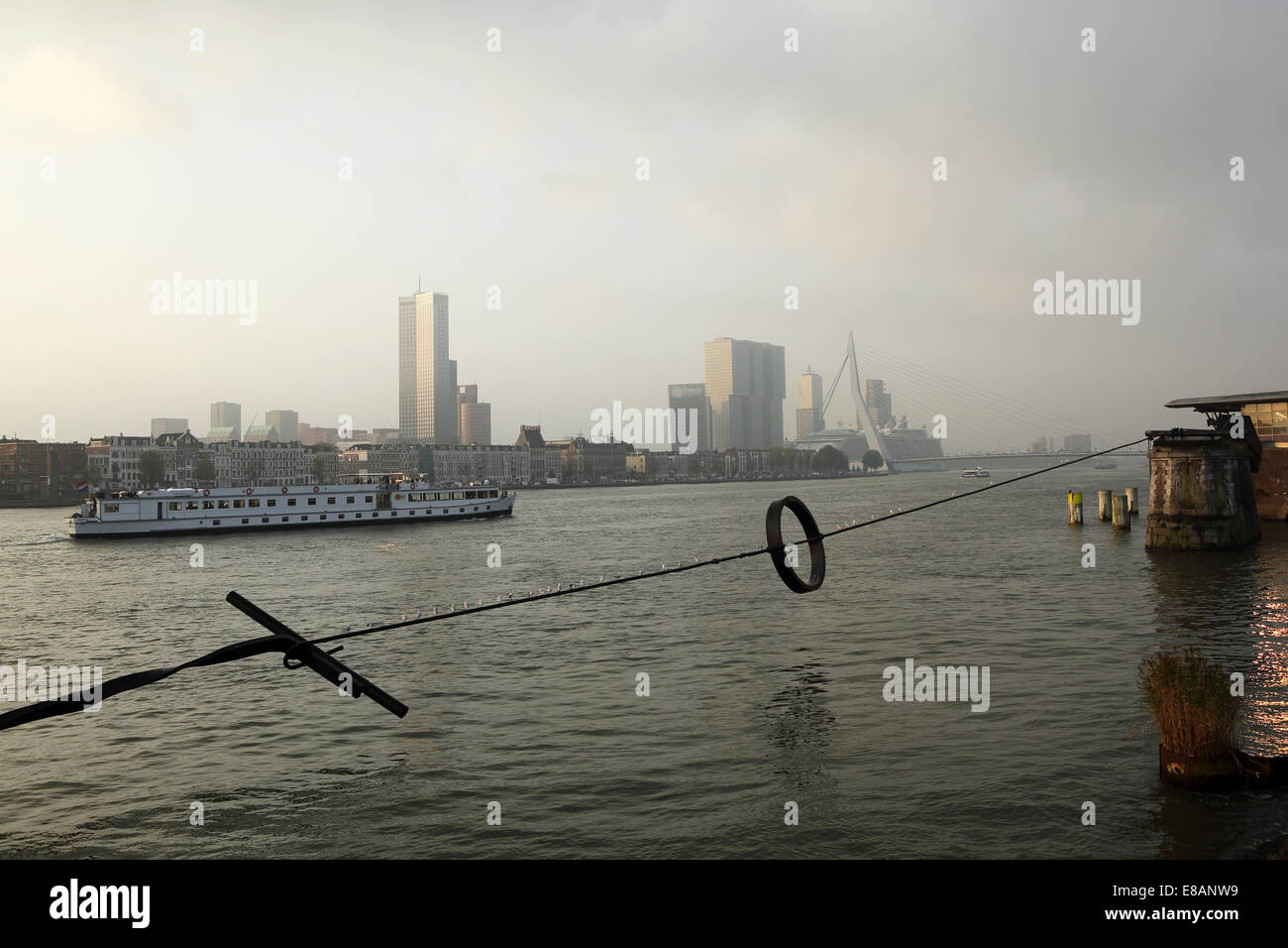 Rotterdam river overcast hi-res stock photography and images - Alamy