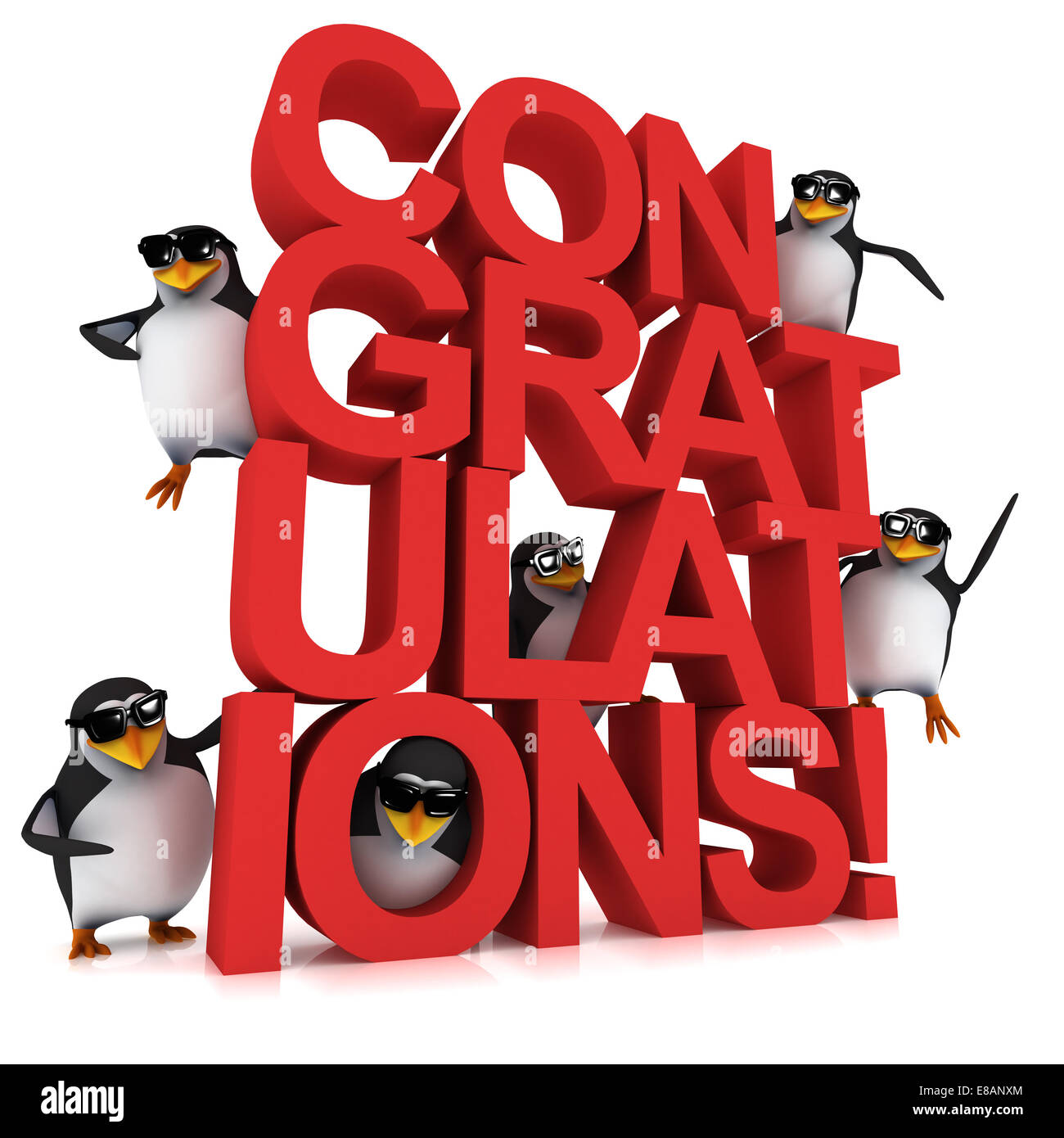 Congratulations word Cut Out Stock Images & Pictures - Alamy
