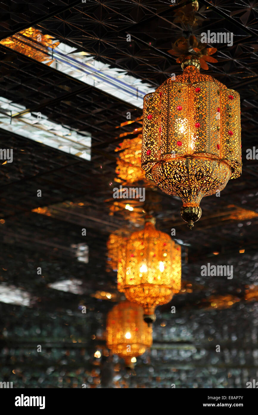 North African lamps at Bazar in Rotterdam, the Netherlands Stock Photo ...