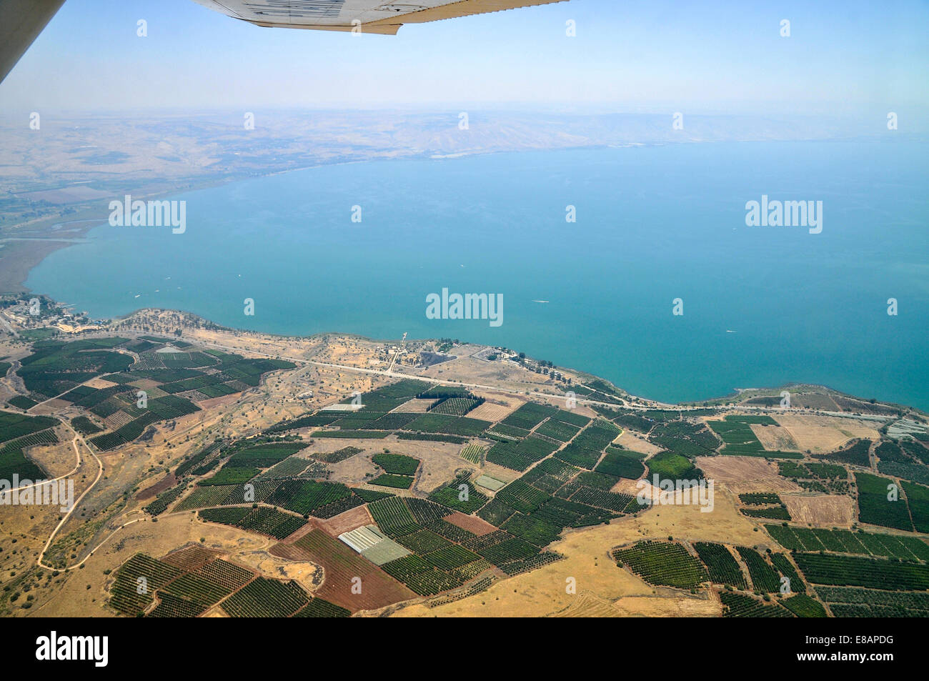 Aerial view of the sea of galilee hi-res stock photography and images ...