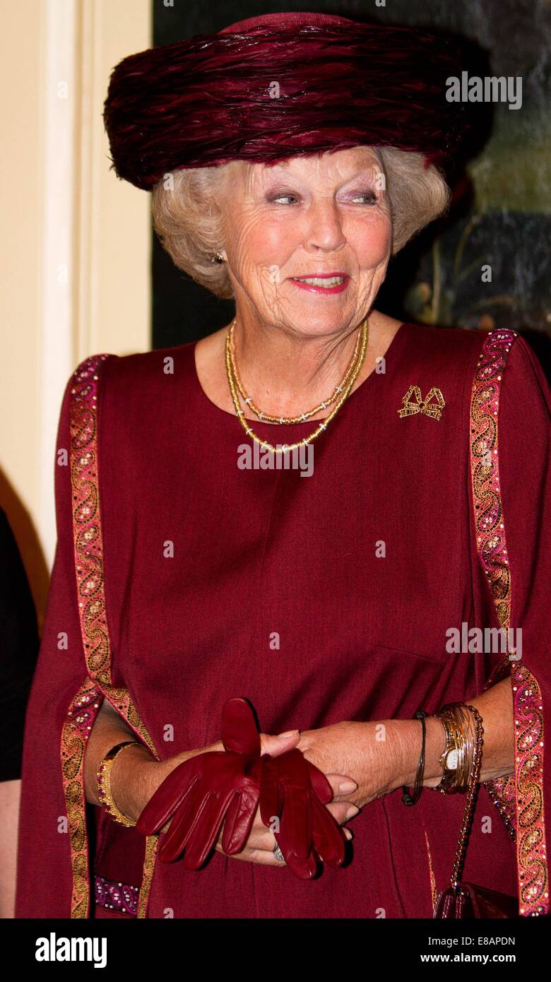 The Hague, 02-10-2014 HRH Princess Beatrix HRH Princess Beatrix attends ...