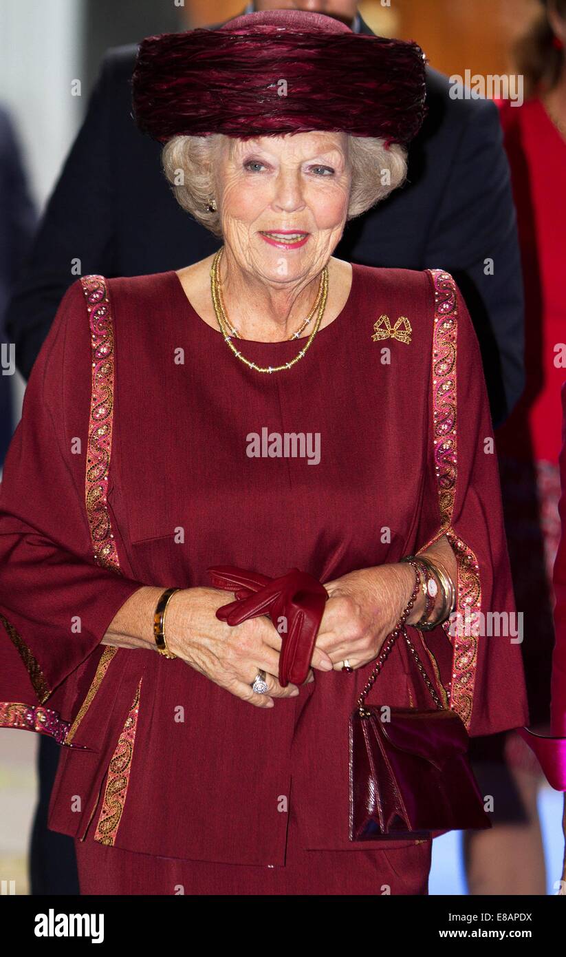 The Hague, 02-10-2014 HRH Princess Beatrix HRH Princess Beatrix attends ...