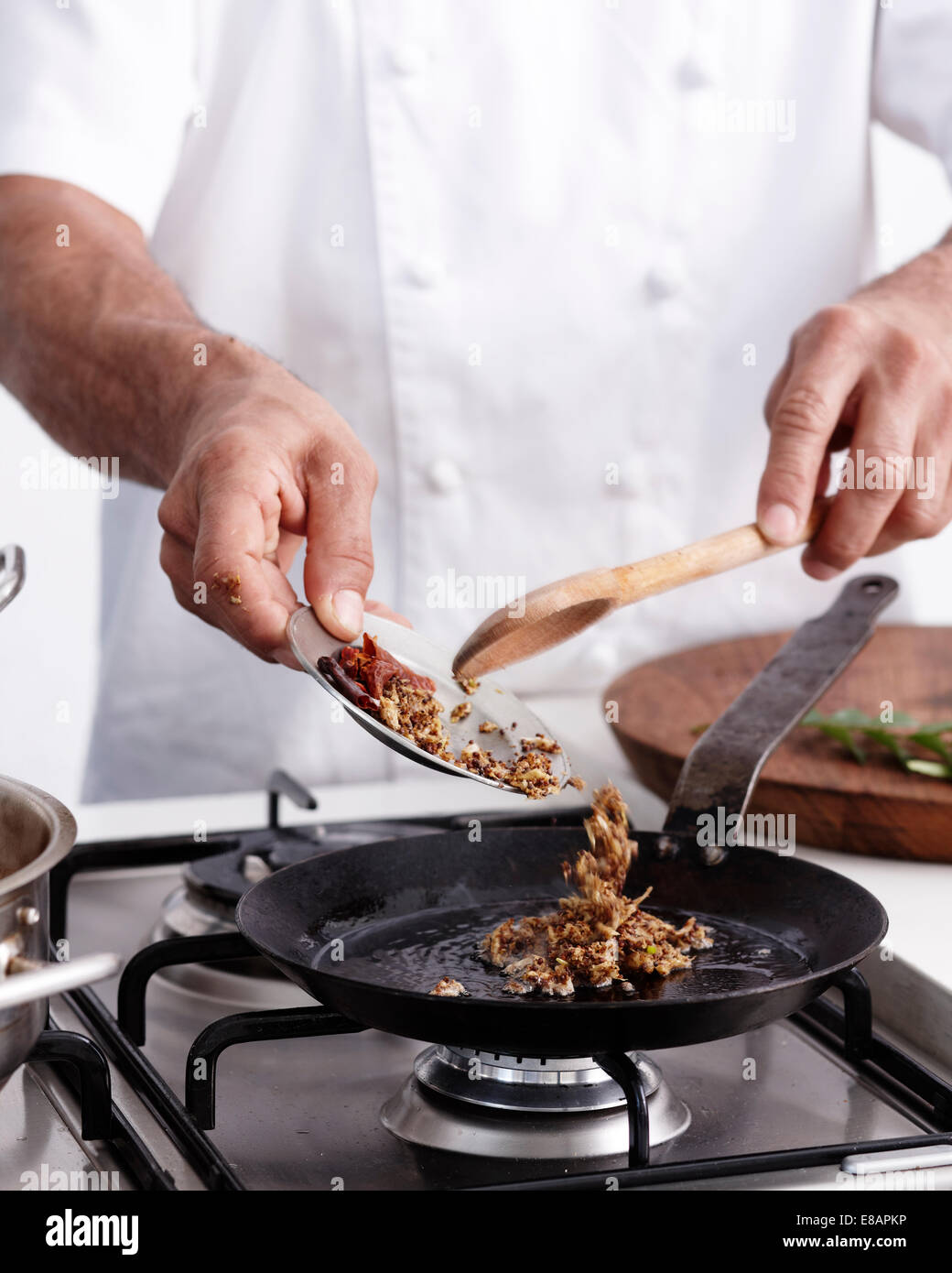 How to Make Curry Step 09 Stock Photo - Alamy