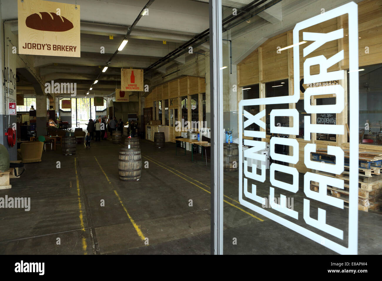 The Fenix Food Factory in Rotterdam, the Netherlands. The former ...