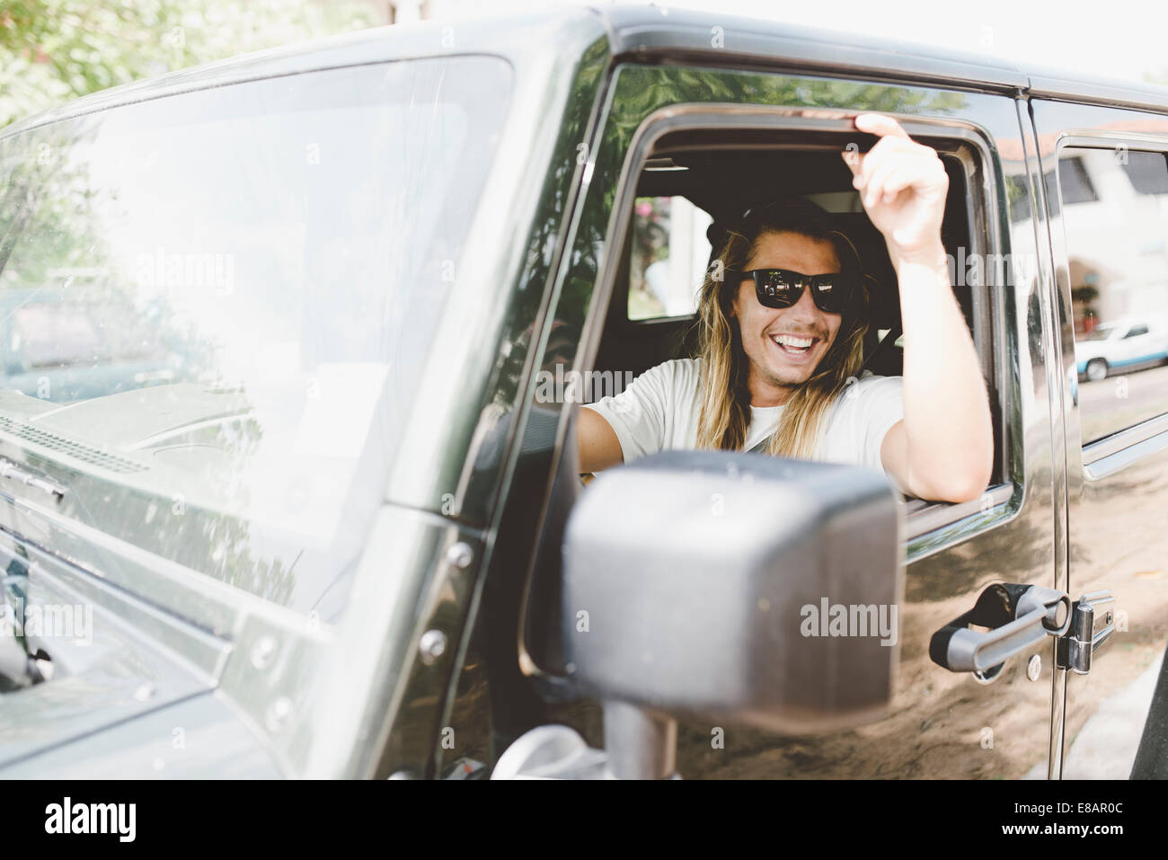 Behind van hi-res stock photography and images - Alamy