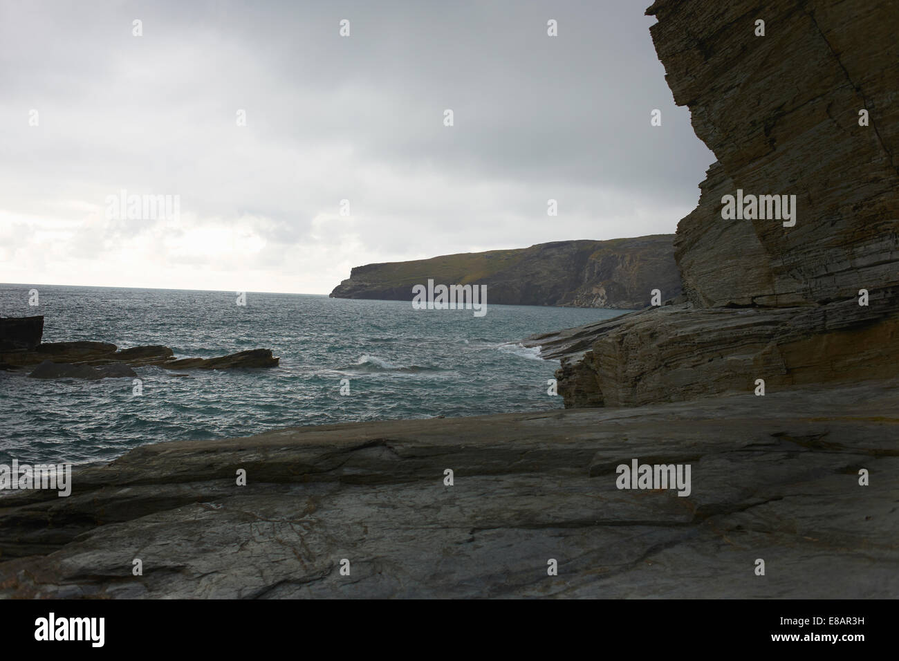 Treknow cliff hi-res stock photography and images - Alamy