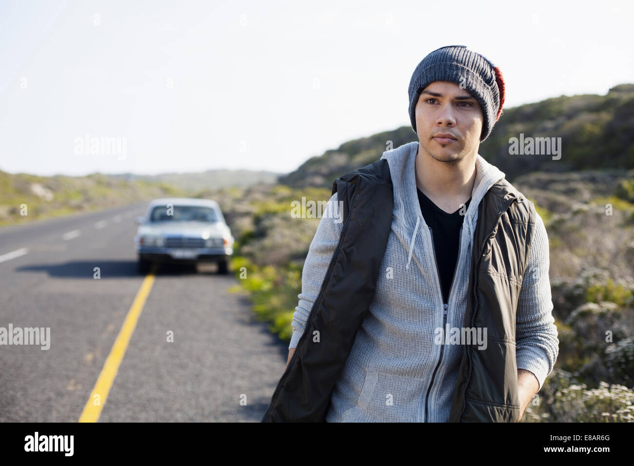 One road rural town africa hi-res stock photography and images - Alamy