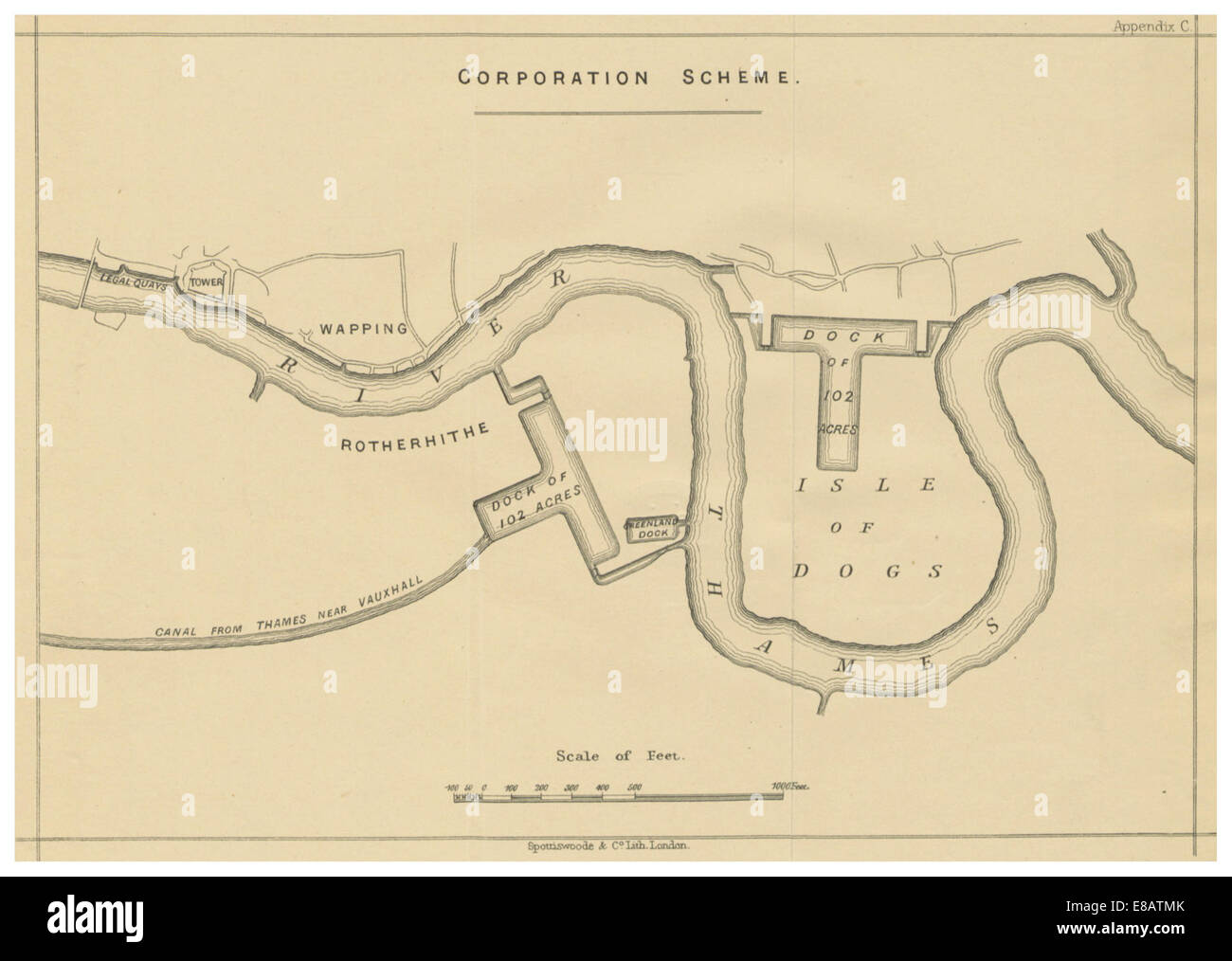 An illustration showing the layout or schematic of a corporate ...