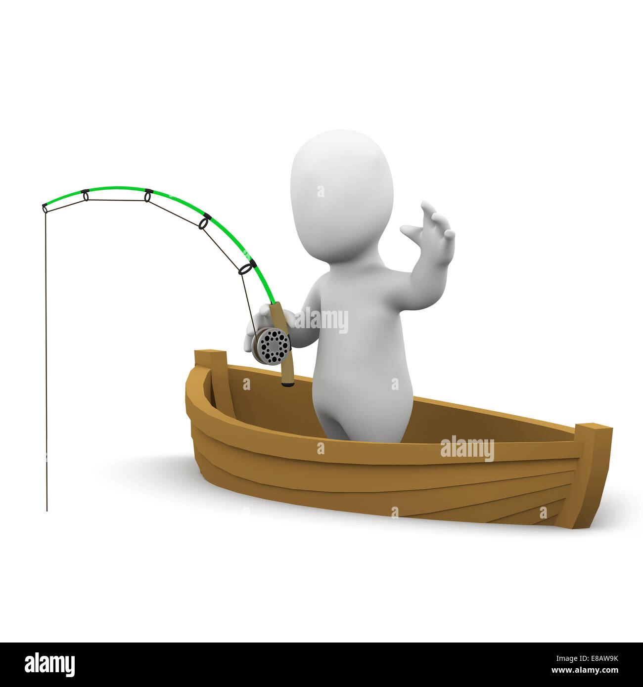 Little angler Cut Out Stock Images & Pictures - Alamy