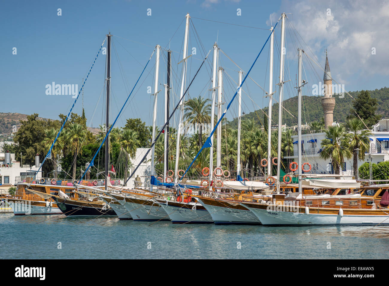 Bodrum port hi-res stock photography and images - Alamy