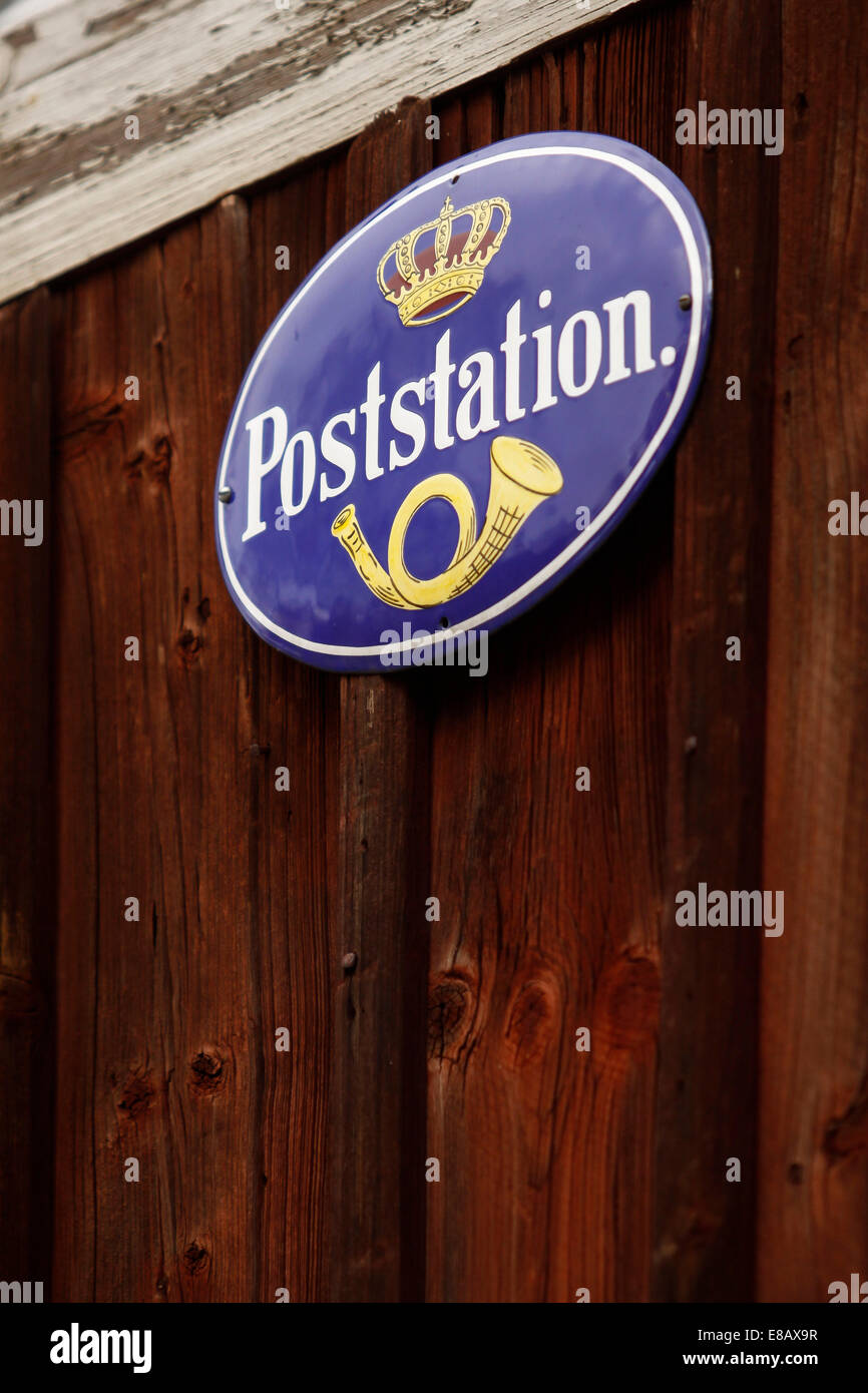 Poststation hi-res stock photography and images - Alamy