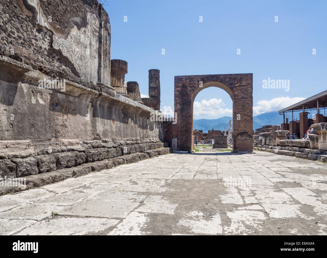 Ruins of Pompeii, Italy Stock Photo - Alamy