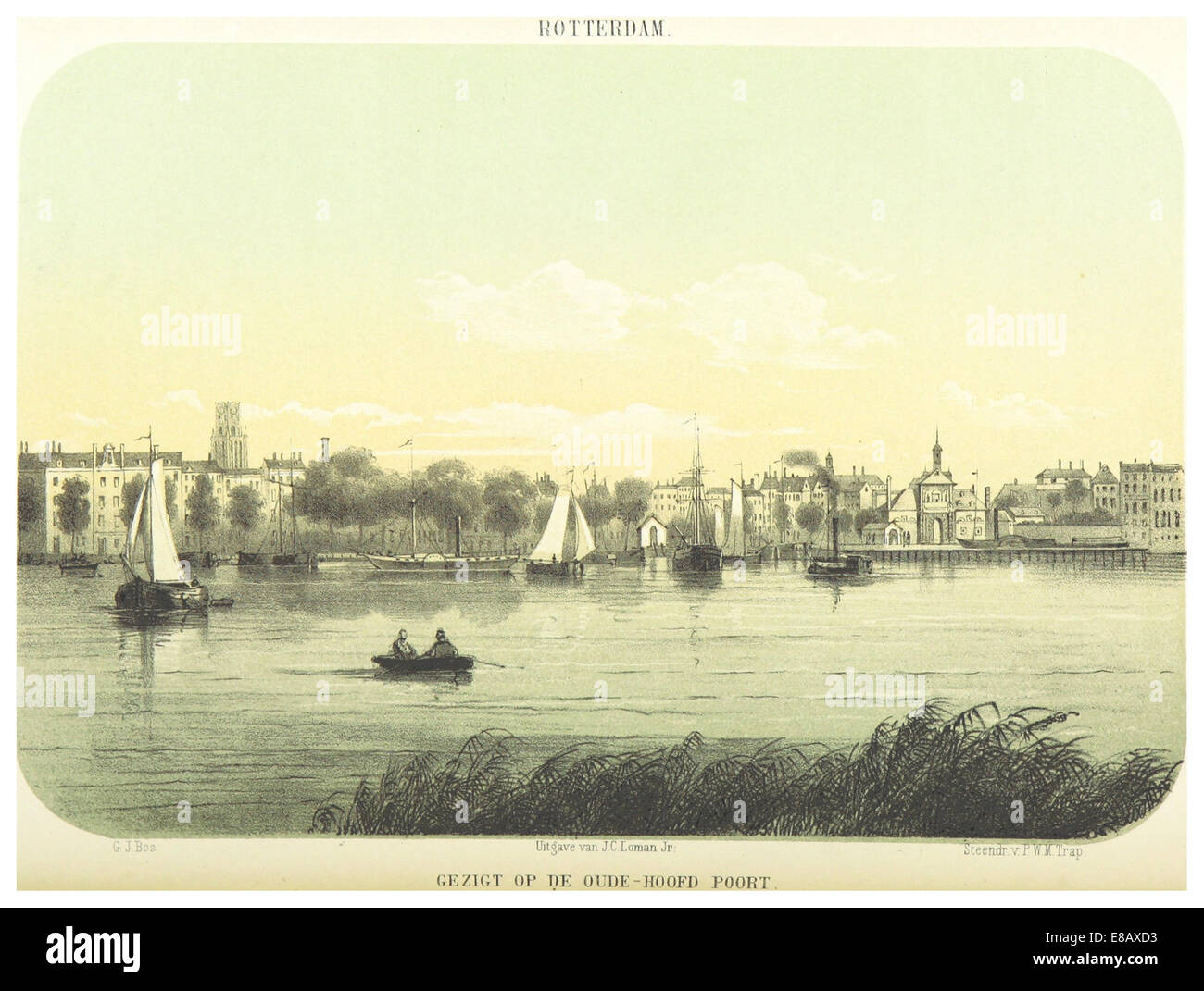 Maritime city illustration hi-res stock photography and images - Alamy