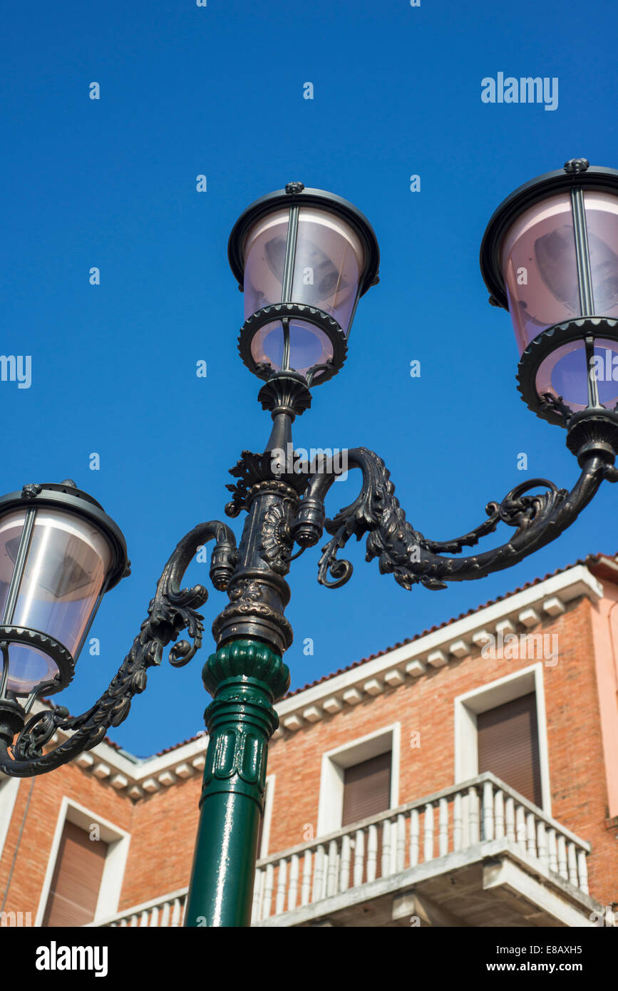 Lamppost and building in Venice, Italy Stock Photo - Alamy