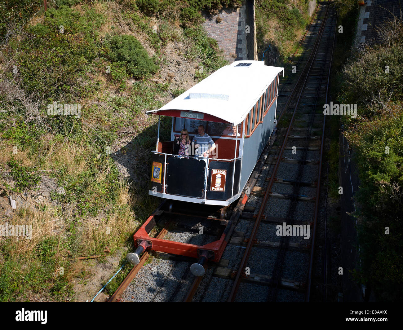 Aberystwyth electric cliff railway on hi-res stock photography and ...
