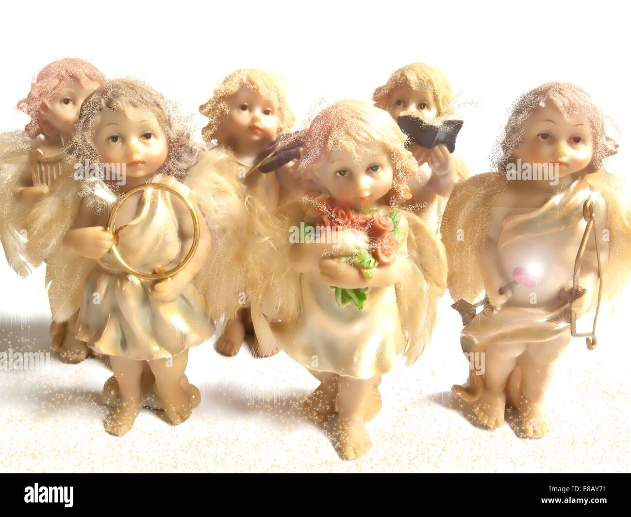 group of little angels Stock Photo - Alamy