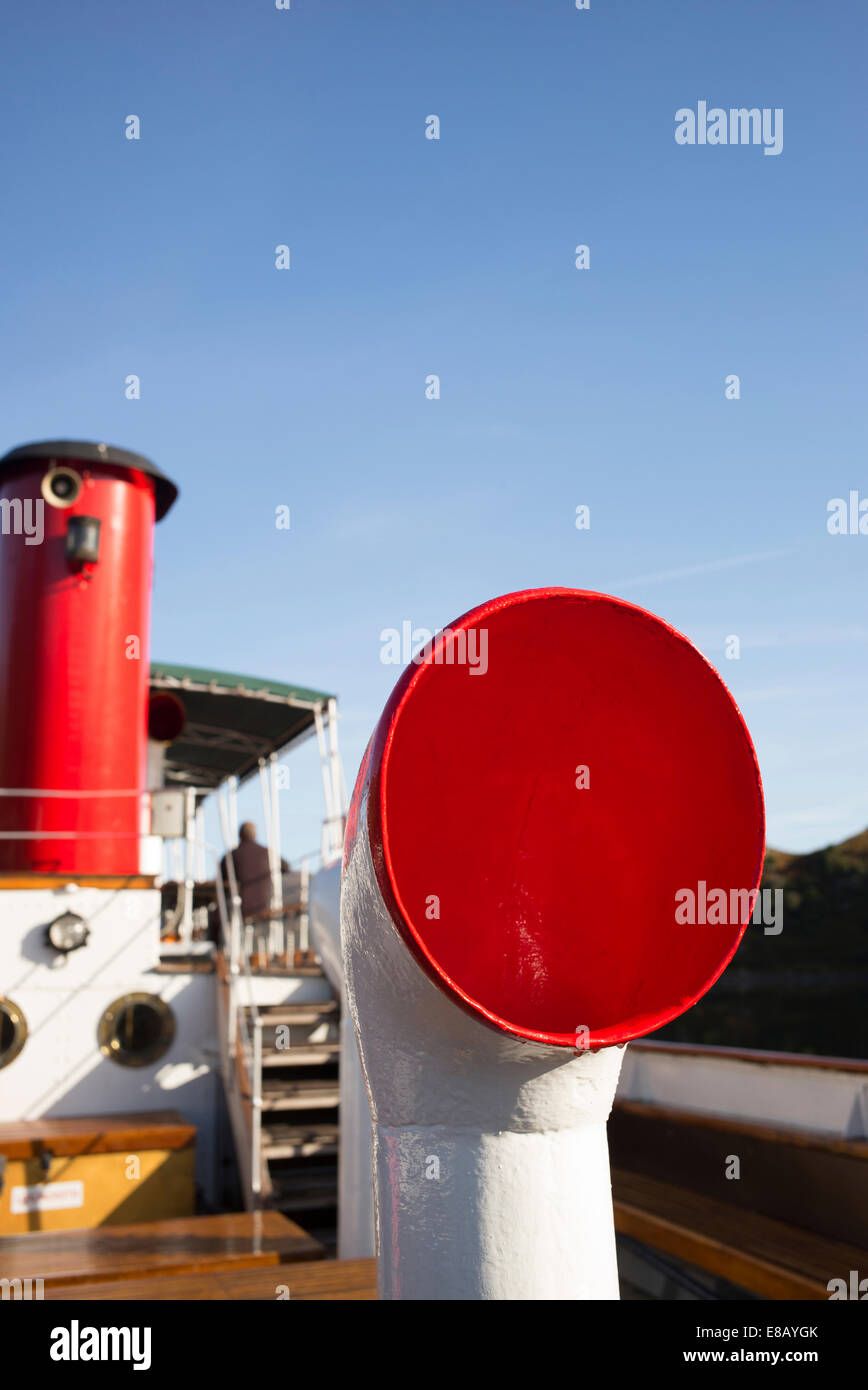 Steamer funnel detail hi-res stock photography and images - Alamy