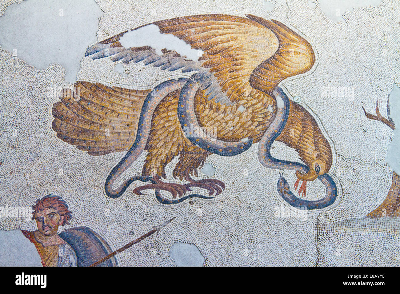 Ancient mosaic snake hi-res stock photography and images - Alamy