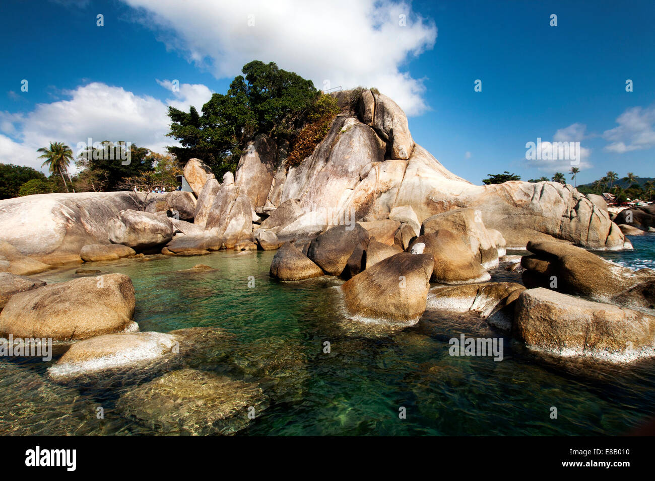 Beautiful Lamai beach, Ko Samui, Thailand - exotic holiday background ...