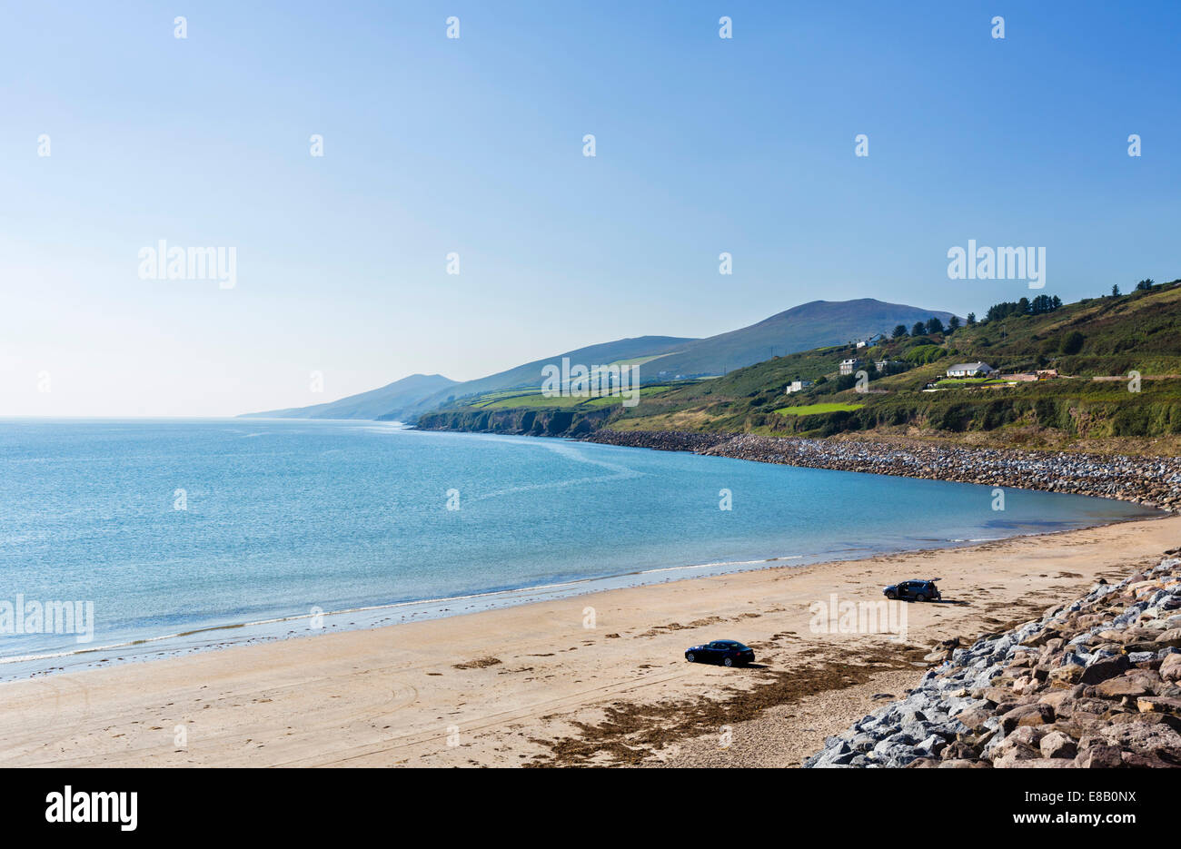 Inch Strand on the Dingle Peninsula, County Kerry, Republic of Ireland ...