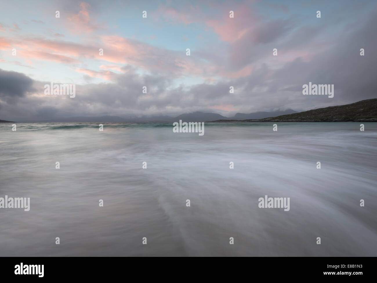 Empty dusk beach hi-res stock photography and images - Alamy