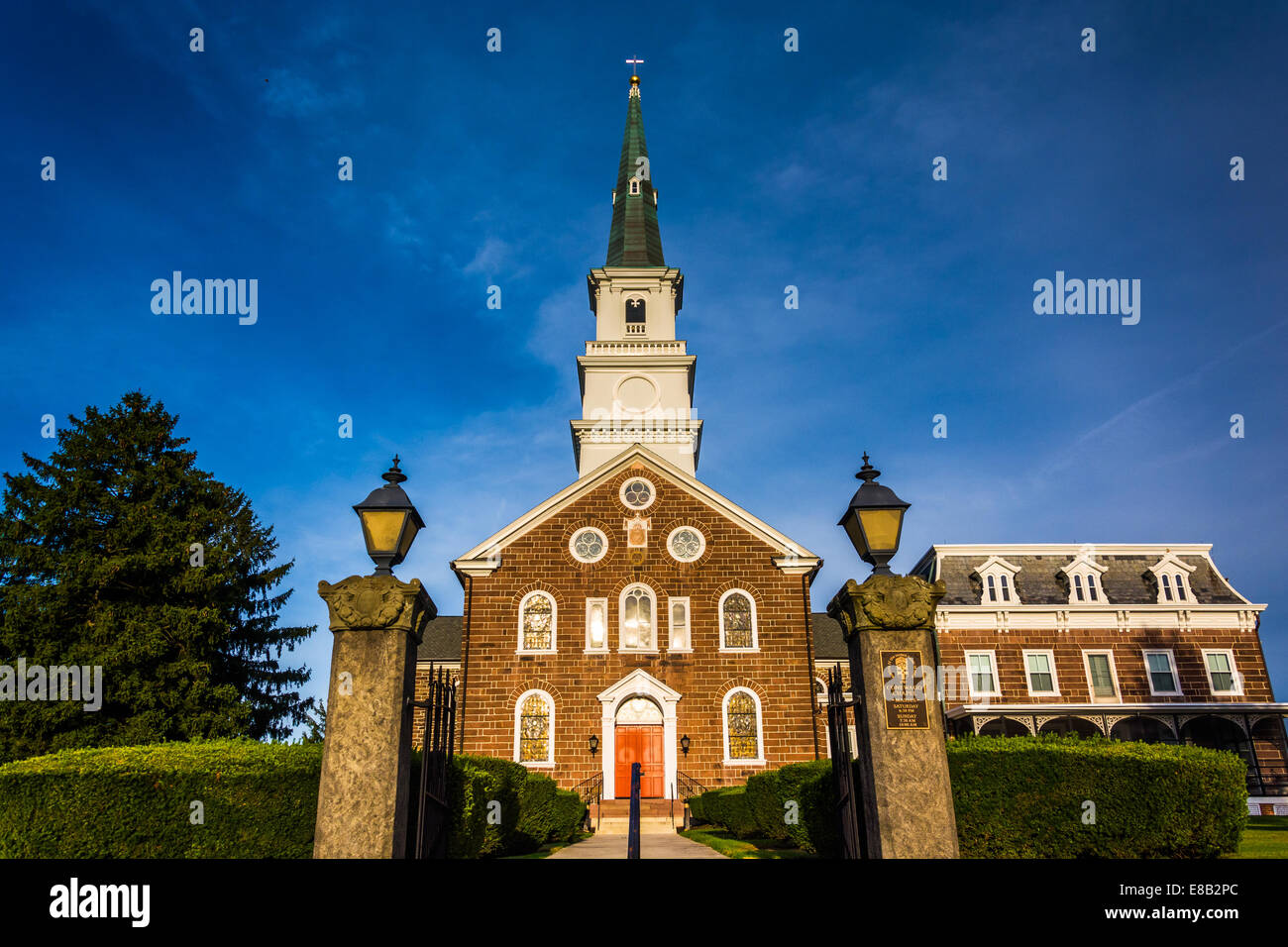 The Basilica of the Sacred Heart of Jesus, in Hanover, Pennsylvania ...