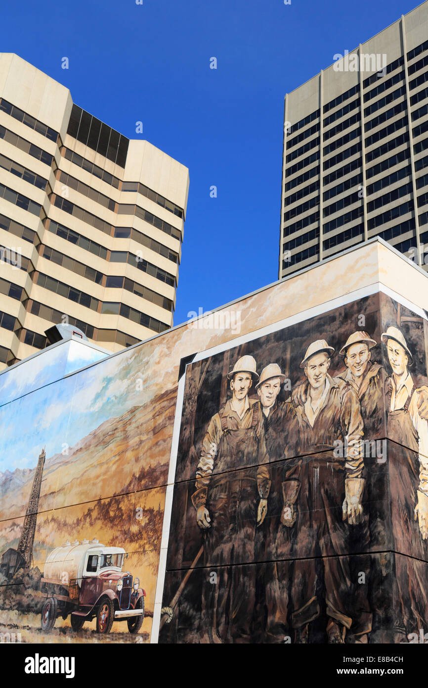 Calgary canada alberta mural hi-res stock photography and images - Alamy
