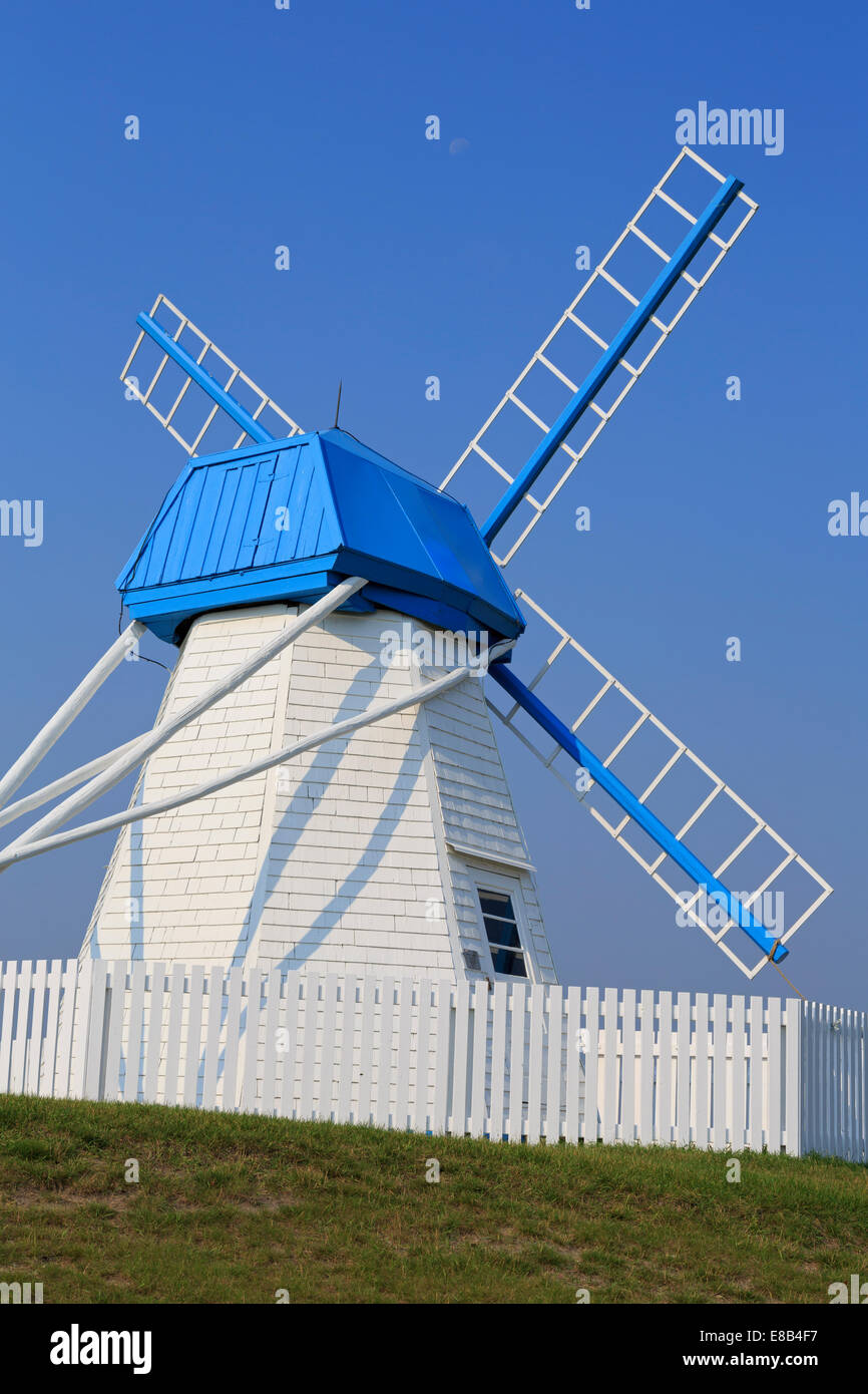 Bruderheim Windmill, Heritage Park, Calgary, Alberta, Canada Stock ...