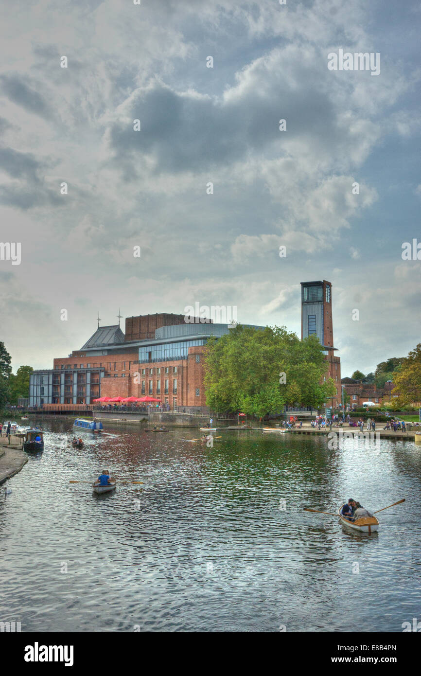 Royal Shakespeare Theatre RSC Stratford-upon-avon Stock Photo - Alamy