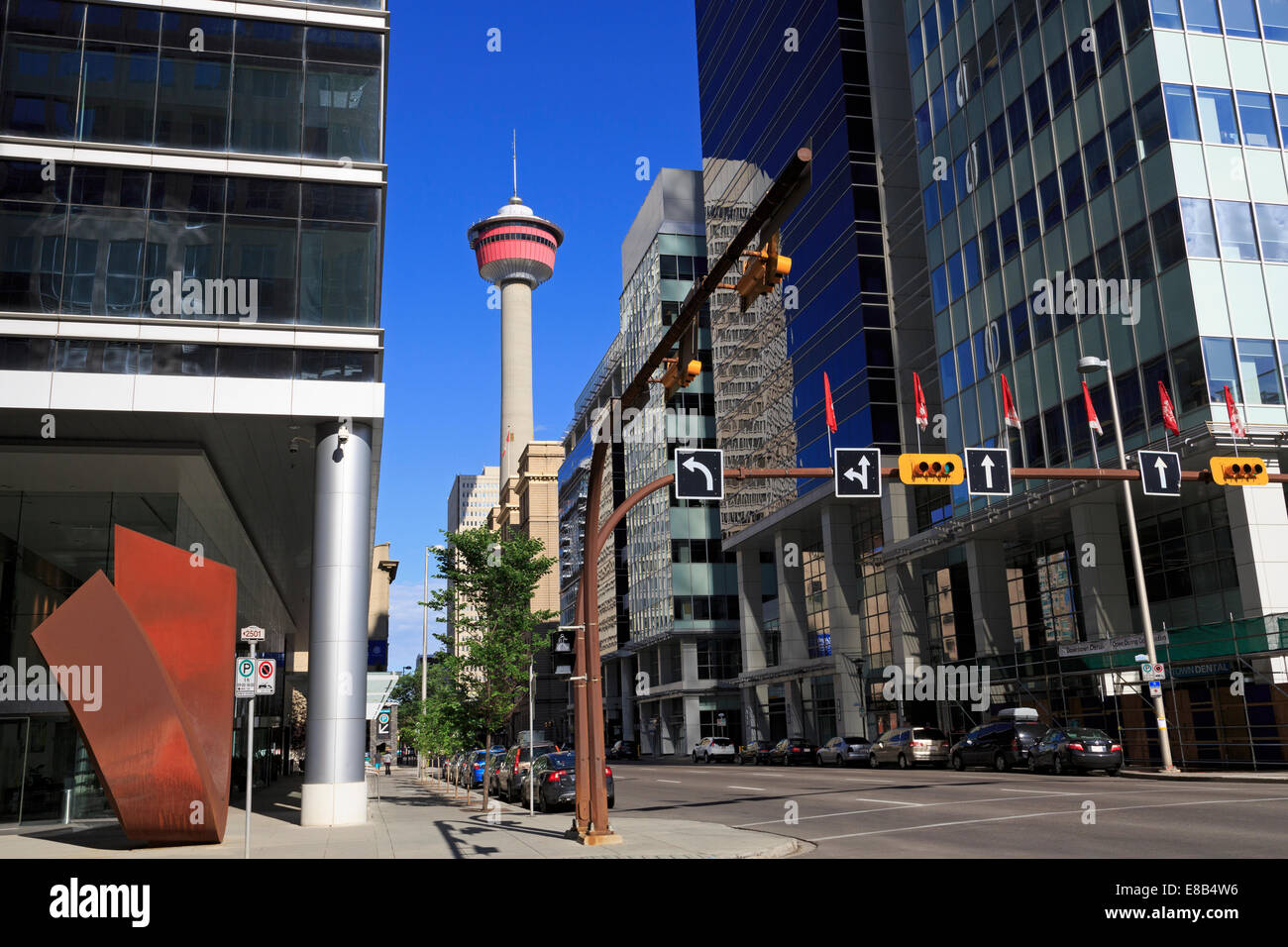 Calgary tower hi-res stock photography and images - Alamy