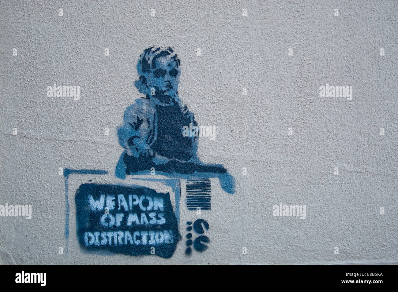 Banksy child hi-res stock photography and images - Alamy