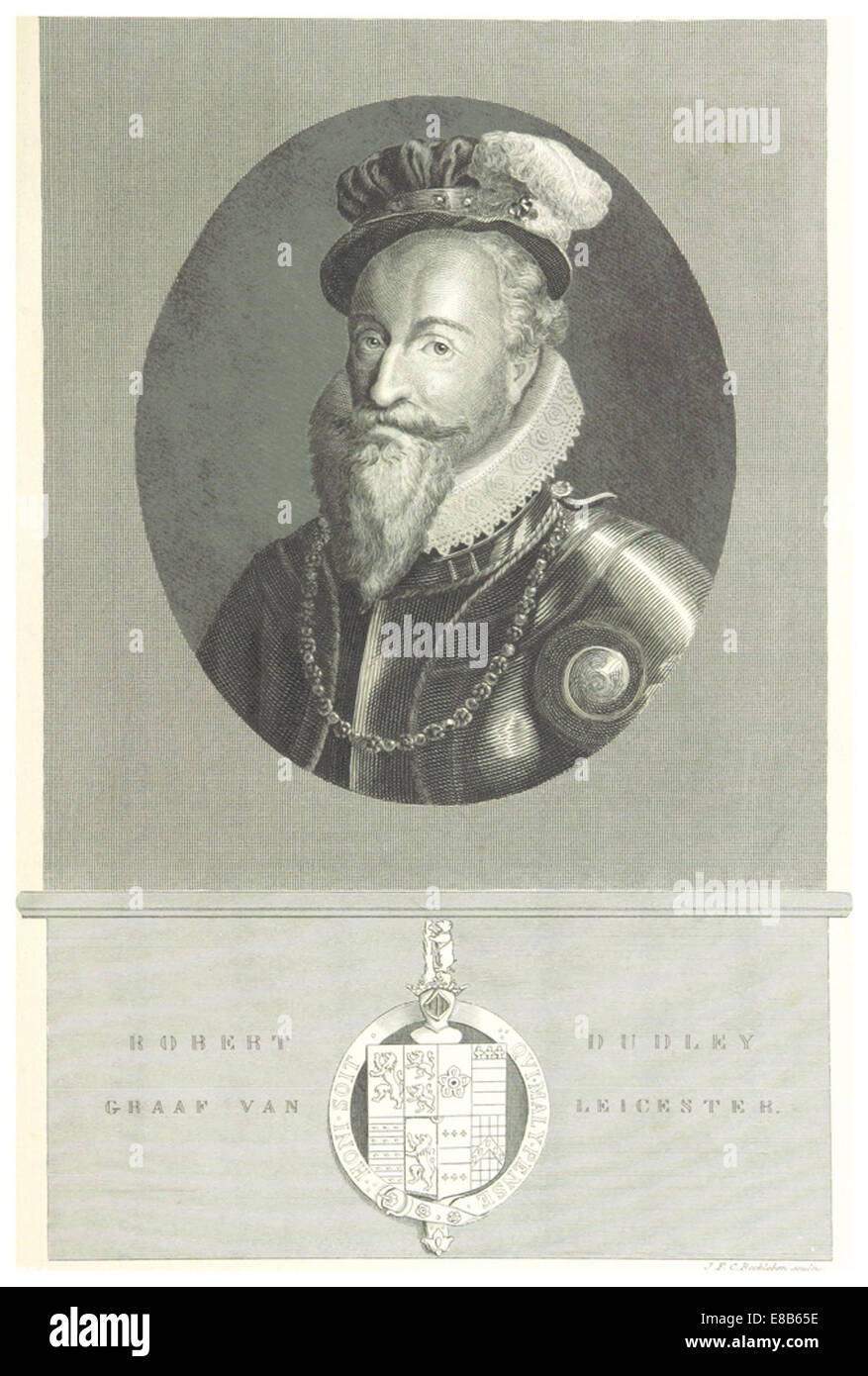 AREND(08) p187 ROBERT DUDLEY, GRAAF VAN LEICESTER Stock Photo - Alamy