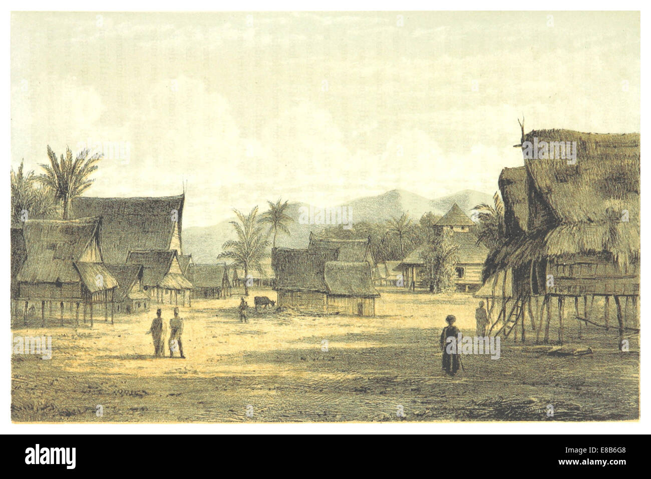 An illustration from Buddingh’s work, depicting the Mandheling people ...