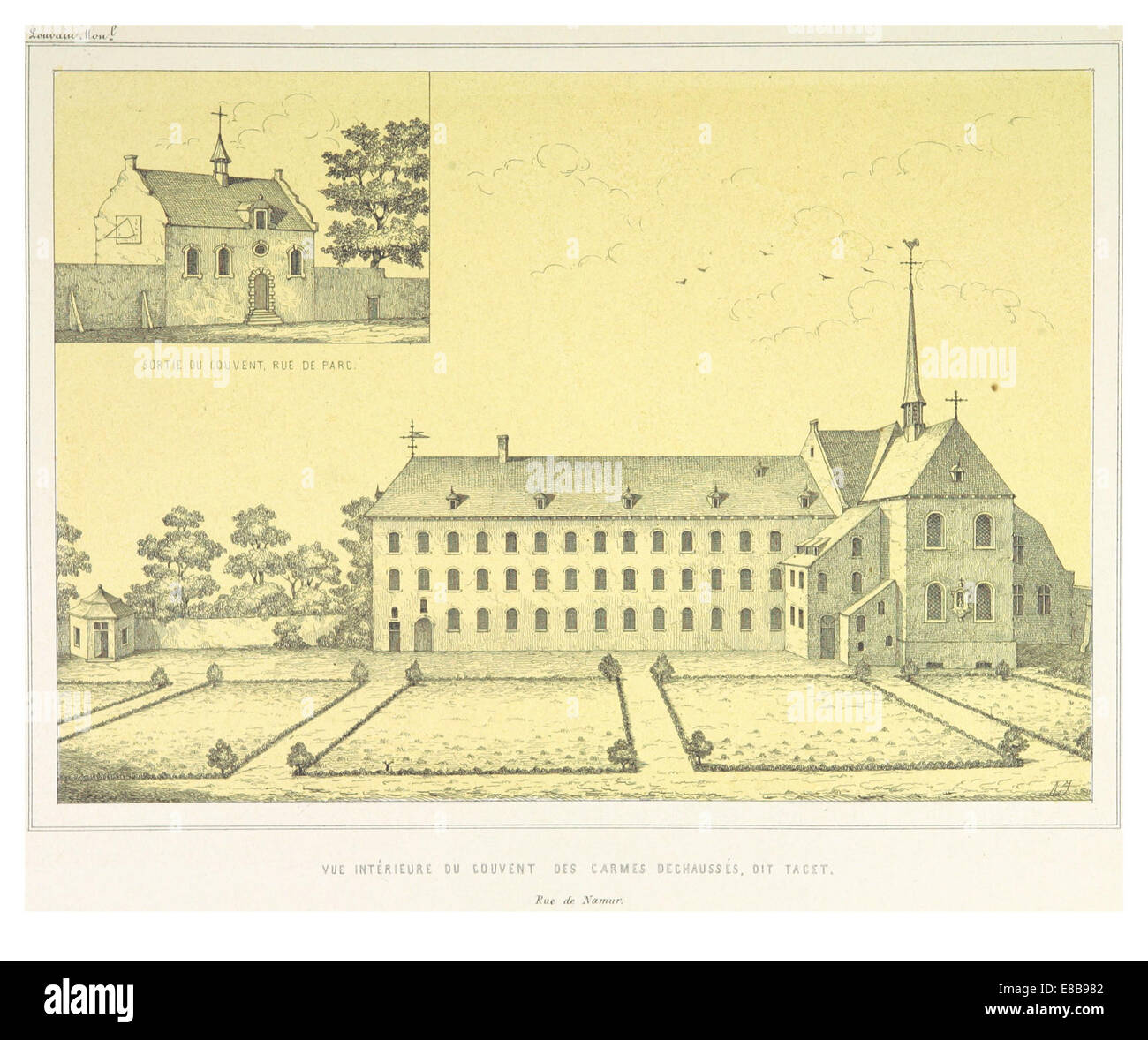 This 1860 illustration from Even depicts a historical map or sketch ...