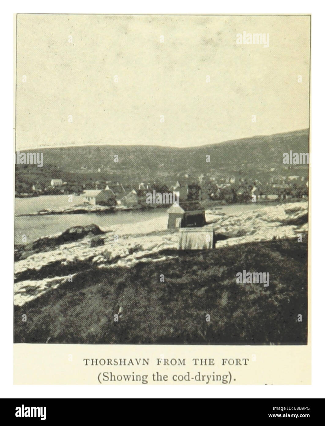This 1898 illustration and map from FARC396E depicts Thorshavn, the ...