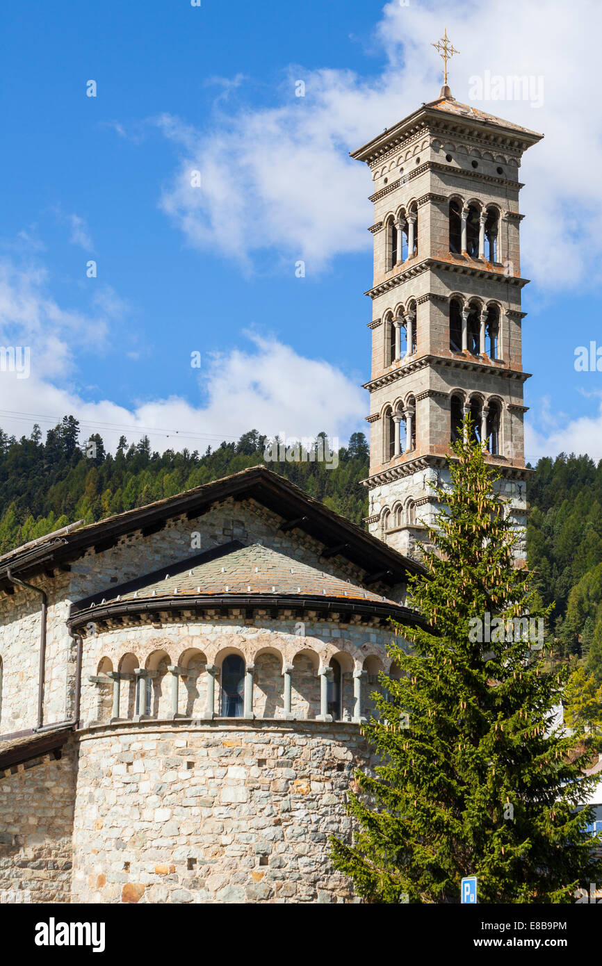 Catholic church in St Moritz, St Moritz, Engadin, Graubunden ...