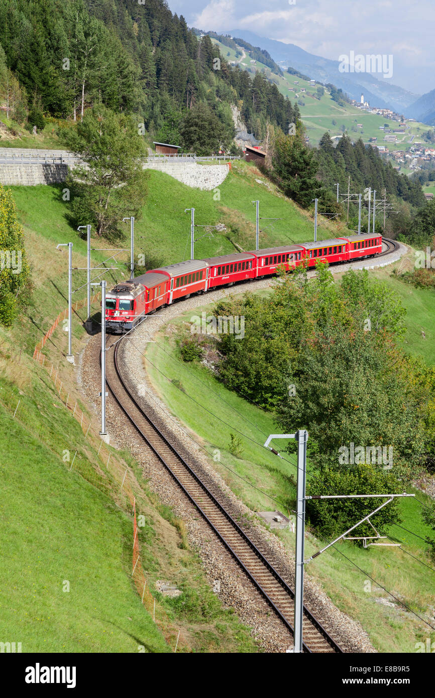 Swiss railway hi-res stock photography and images - Alamy