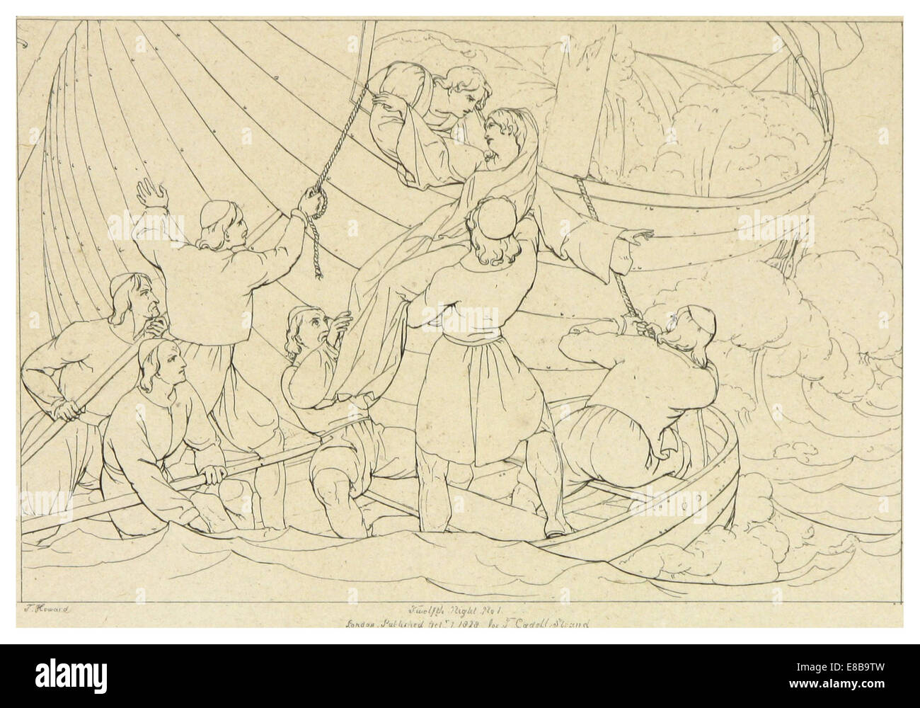 This 1828-1833 edition of Shakespeare’s *Twelfth Night* features an ...