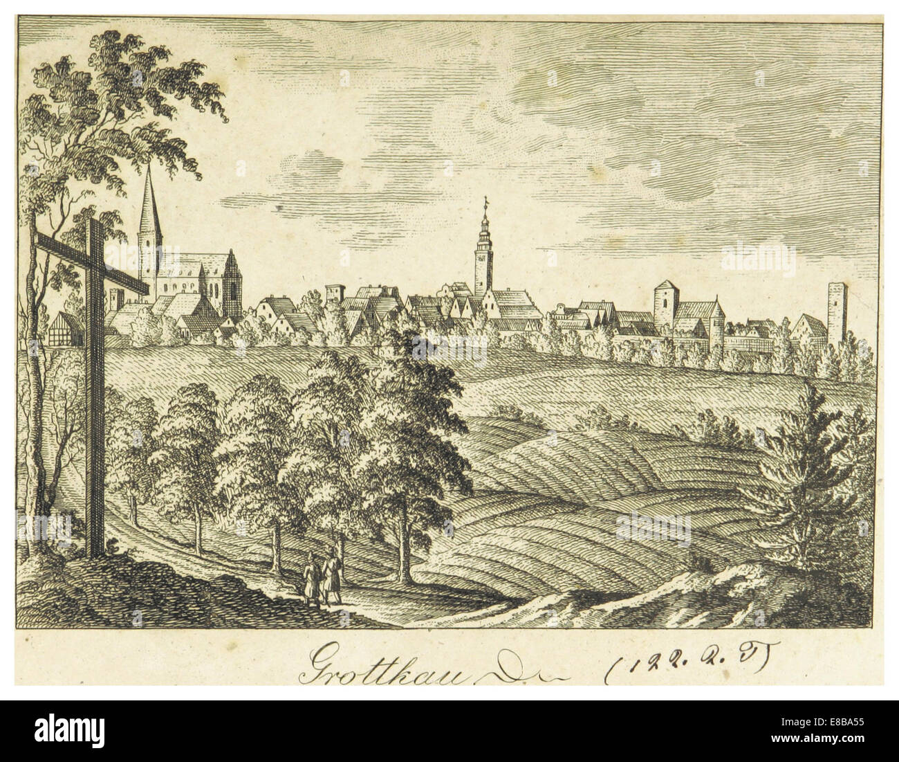 Page 46 from *Fischer, Stuckart (1819)* illustrates the region of ...