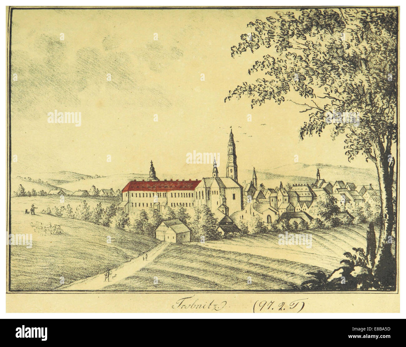 Stuckart 1819 schlesien p062 trebnitz hi-res stock photography and ...