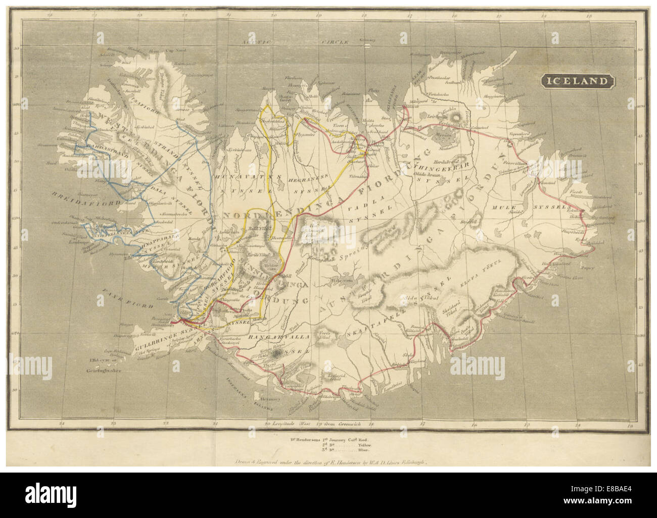 1819 map hi-res stock photography and images - Alamy