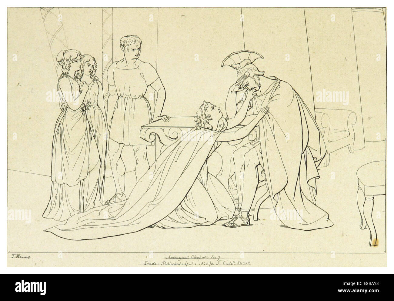 An illustration from *Howard's* 1828-33 edition of *Shakespeare’s ...