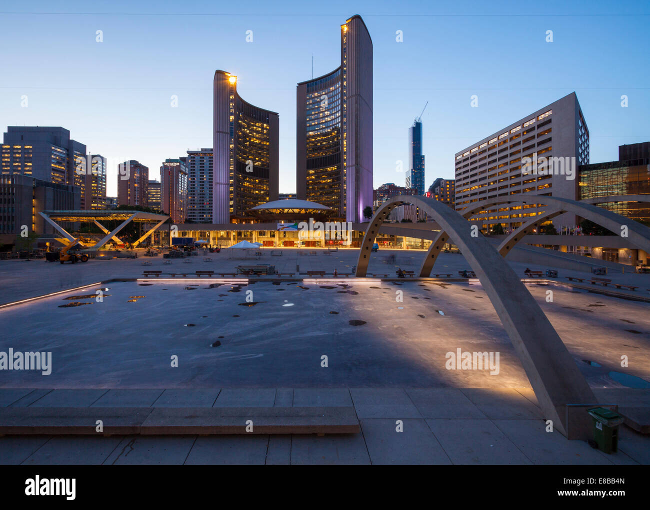 New city hall phillips square hi-res stock photography and images - Alamy