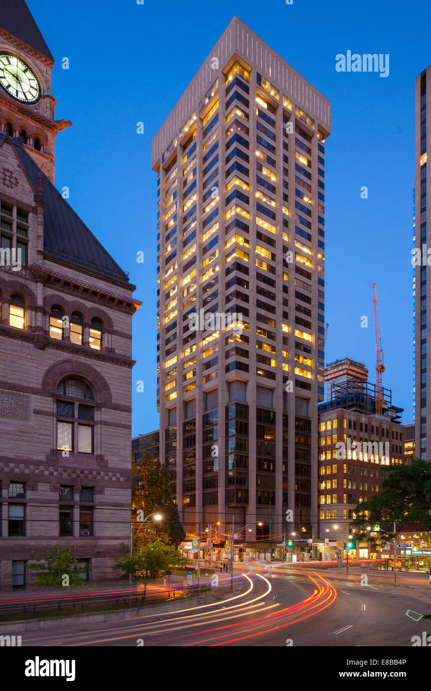 A scene in downtown Toronto, Ontario, Canada Stock Photo - Alamy