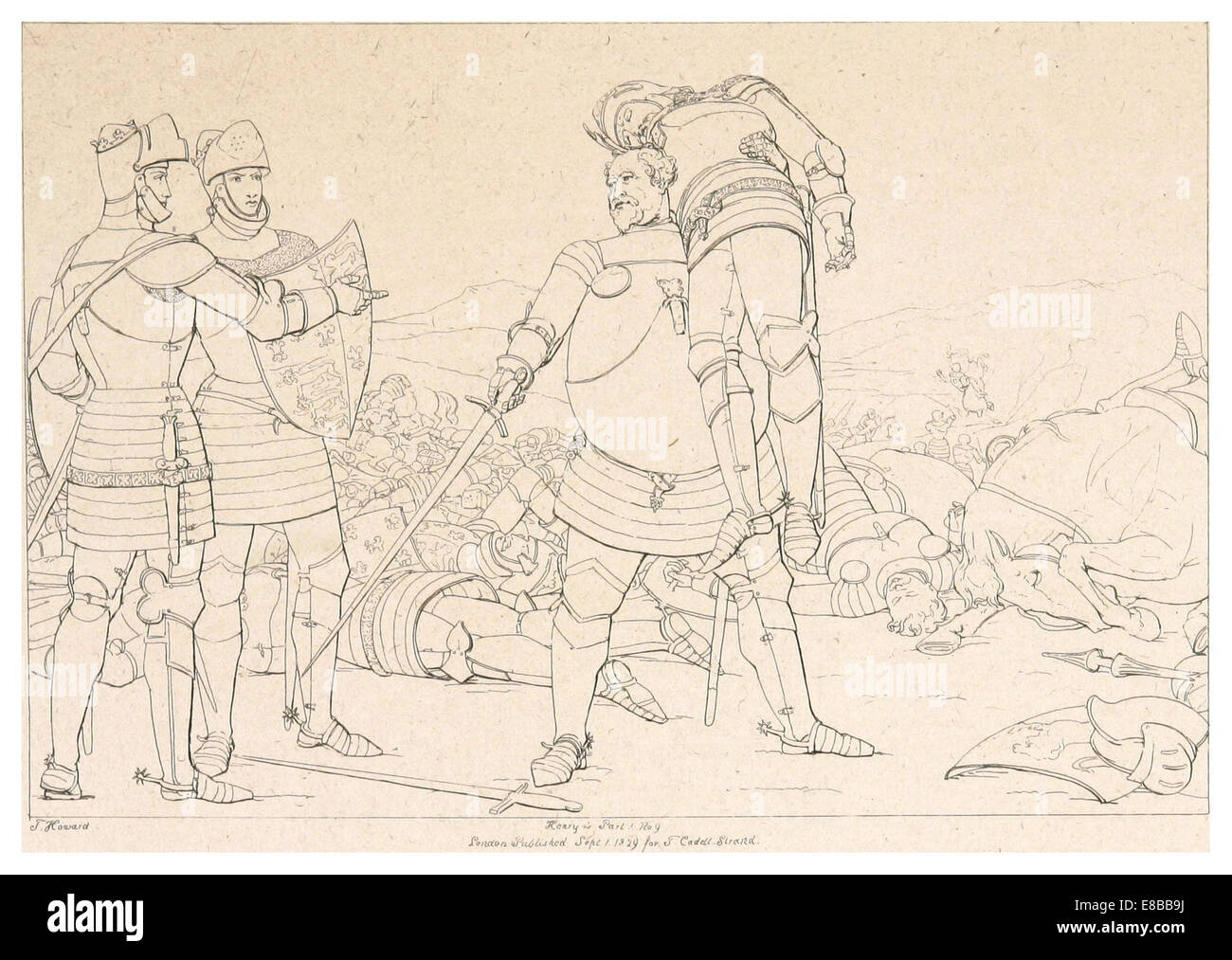 This 1828-33 illustration by Howard features a scene from Shakespeare’s ...