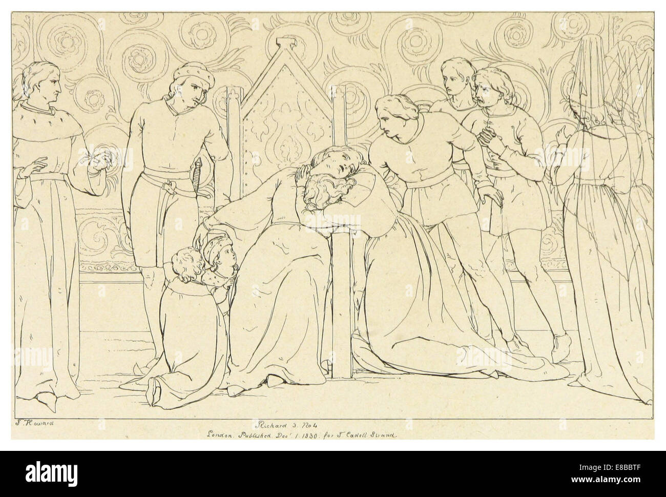 Howard’s 1828-33 illustration of Shakespeare’s Richard III, volume 3 ...