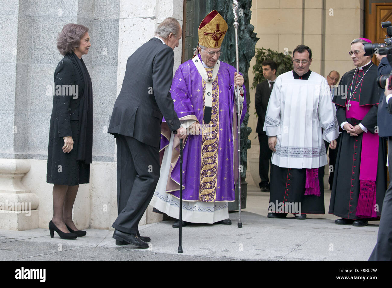 State funeral for former Spanish president Adolfo Suarez held at ...