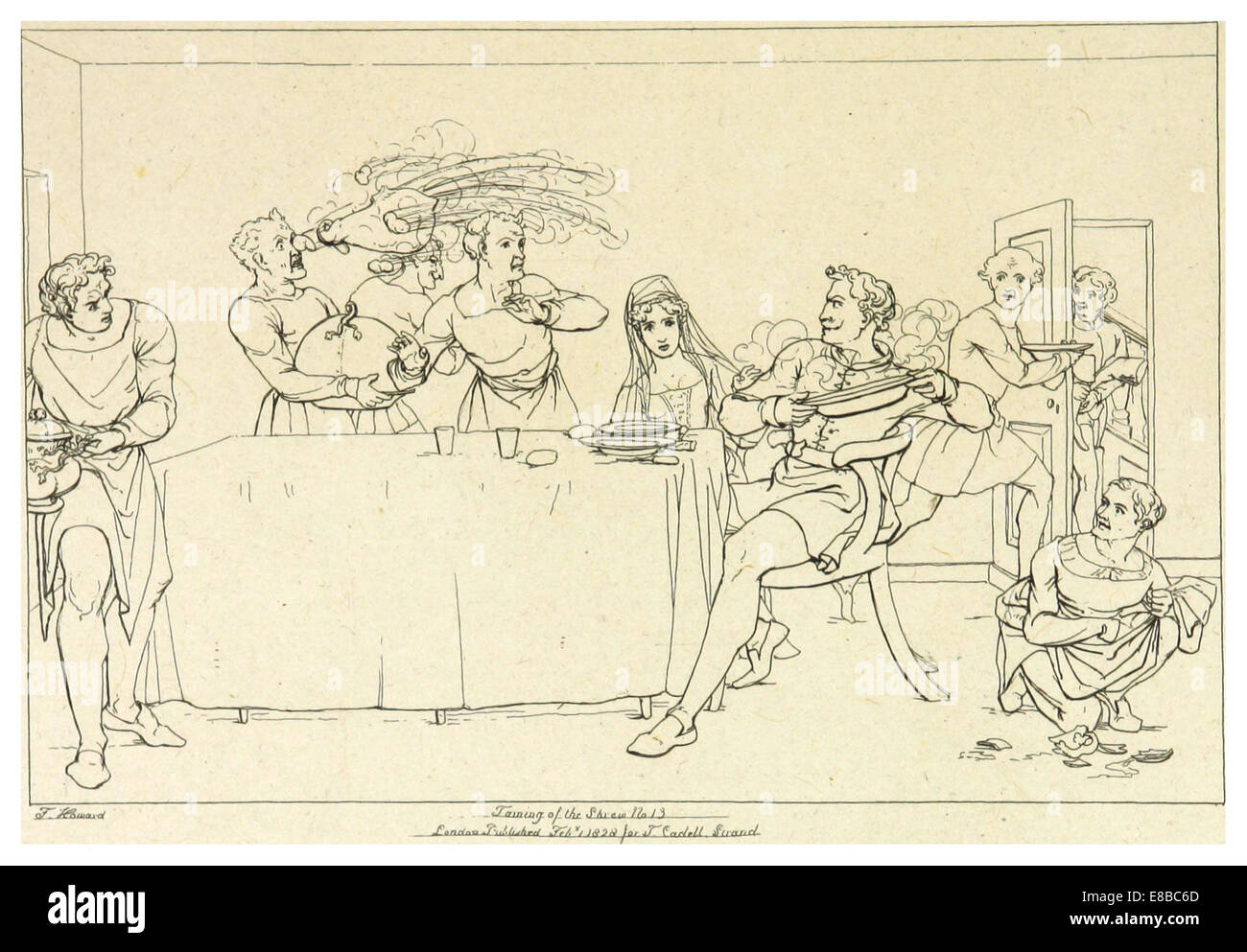 Shrew drawing hi-res stock photography and images - Alamy