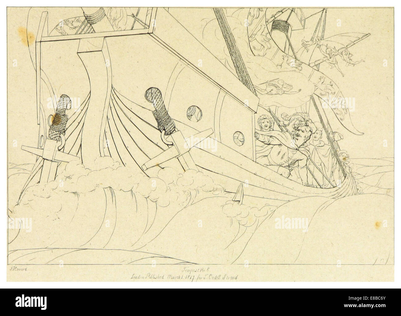 This 1828-1833 illustration by Howard from *Shakespeare's The Tempest ...