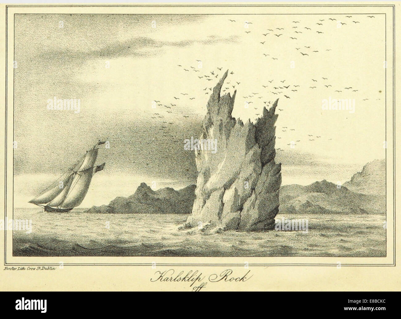 KARLSKLIP ROCK (1850 Stock Photo - Alamy